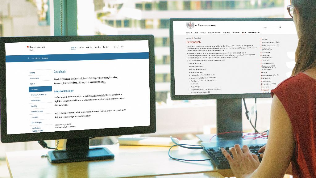 Registerlösungen wie Grundbuch und Firmenbuch - BRZ